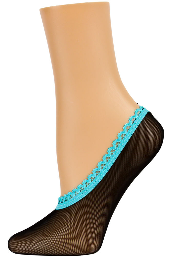 Dynamic Footies Women's Bright Mesh Liner Socks